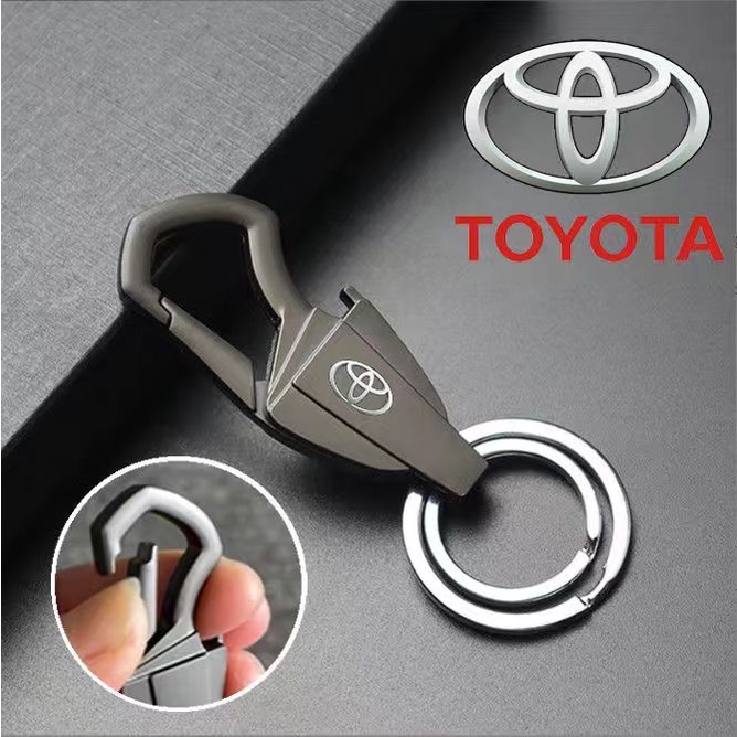 CK-06 TOYOTA Keychain Men's Creative Alloy Metal Keyring with Can ...