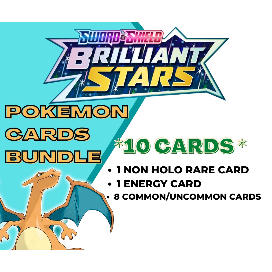 POKEMON CARDS BUNDLE (Brilliant Stars) | Shopee Philippines