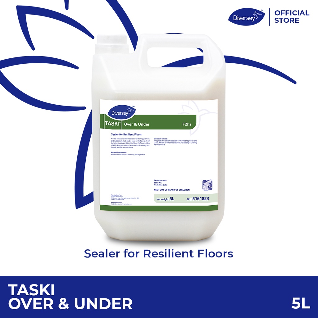 Diversey Taski Over and Under Pro X Sealer for Resilient Floors 5L ...