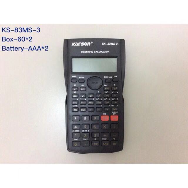 Karson KS-83-3 Student Scientific Calculator | Shopee Philippines