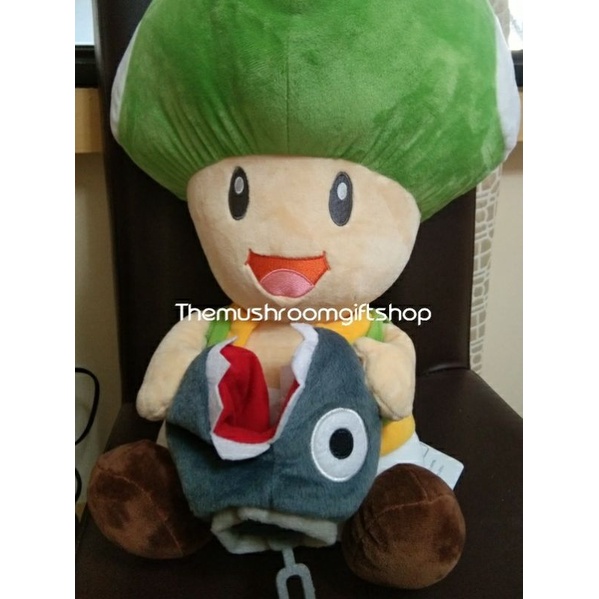 themushroomgiftshop Super Mario Toad Kinopio kun etra large stuffed toy ...