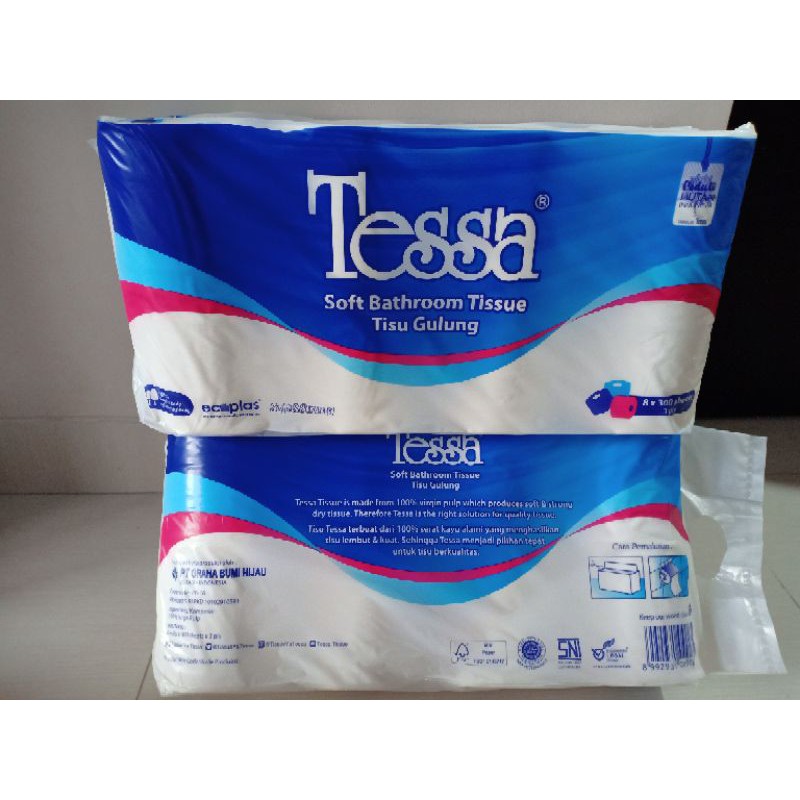 8 ROLL TESSA TOILET TISSUE / tesa 8roll soft bathroom TISSUE / PB-16 ...
