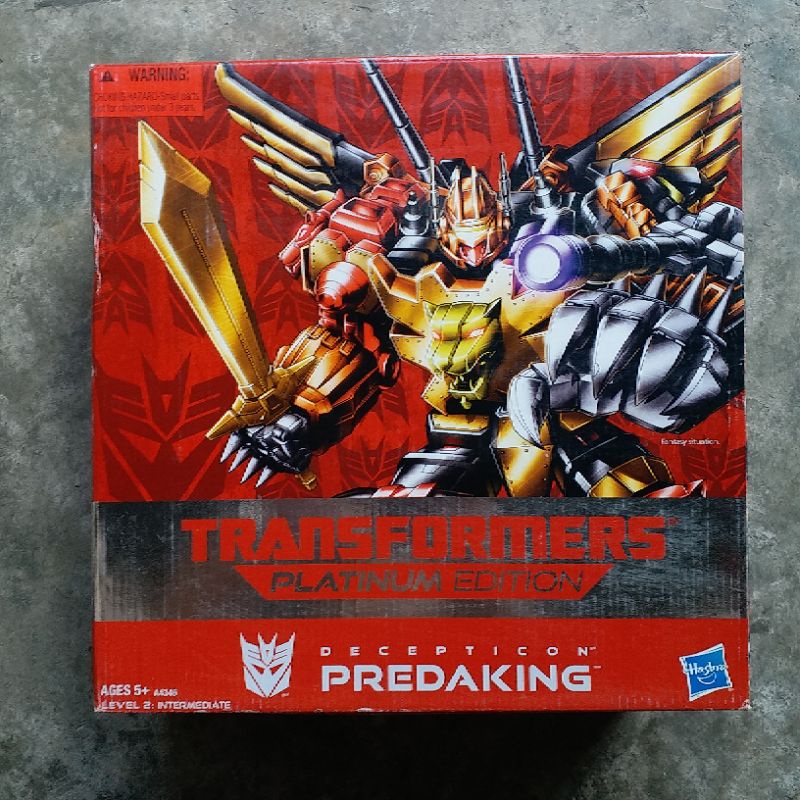 Hasbro Transformers Platinum G1 Predaking MISB | Shopee Philippines
