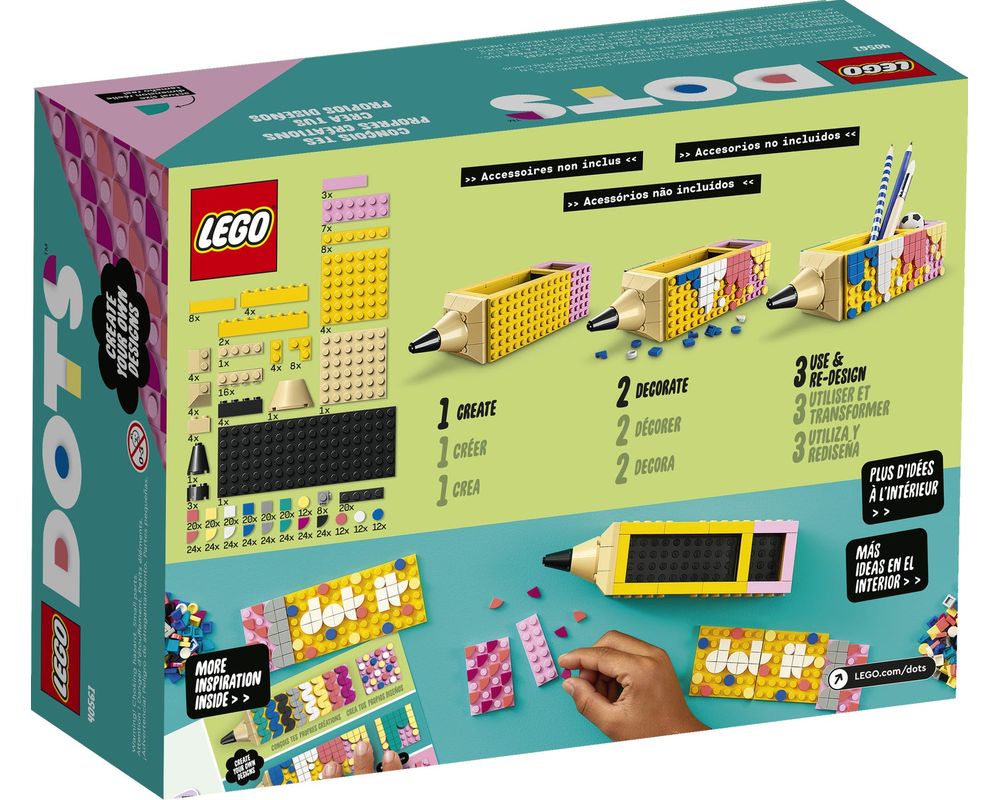 [BricksInBoots] LEGO DOTS Pencil Holder (40561)(476 Pieces)(Y2022 ...