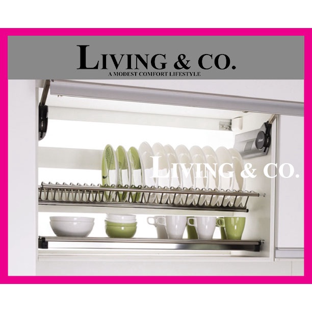 Kitchen Cabinet Hanging Rack Cabinet/Kitchen Cabinet Dish Rack Drainer ...