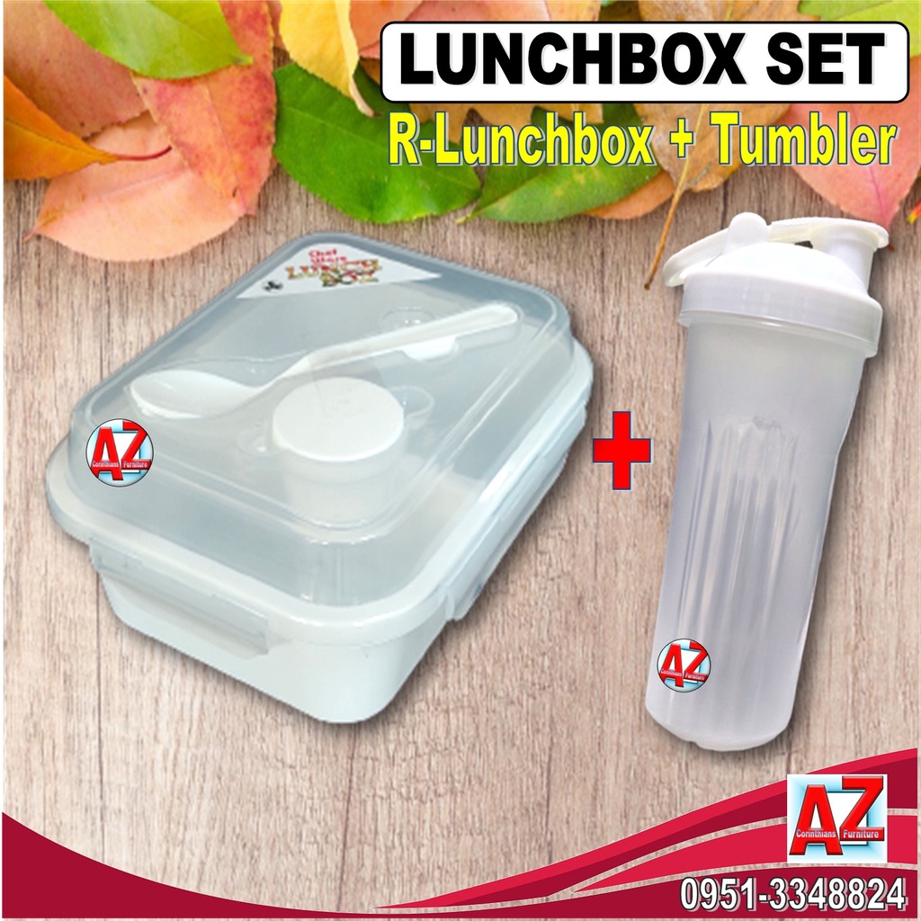 Lunch Box set , Tumbler, Spoon , Fork, Sauce Cup, Bento Box , Suggested ...