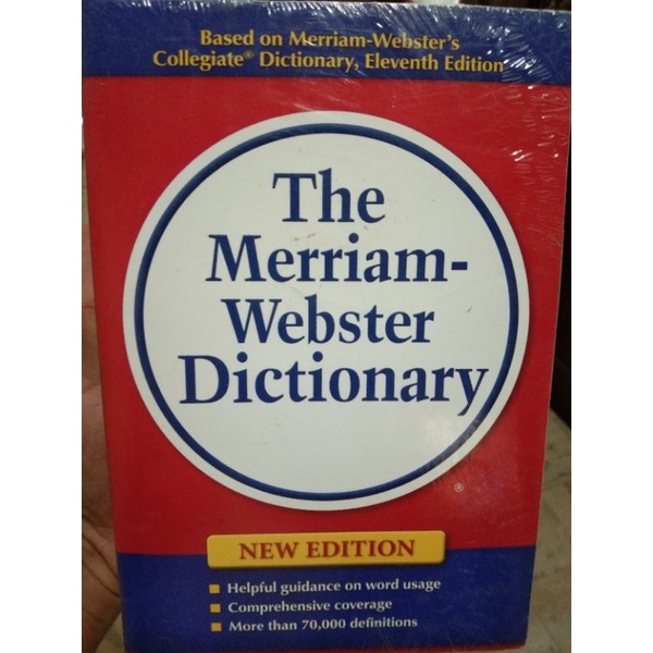 THE MERRIAM WEBSTER DICTIONARY | Shopee Philippines