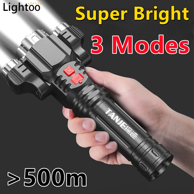 Ultrafire led flashlight rechargeabl waterproof original Flashlight ...
