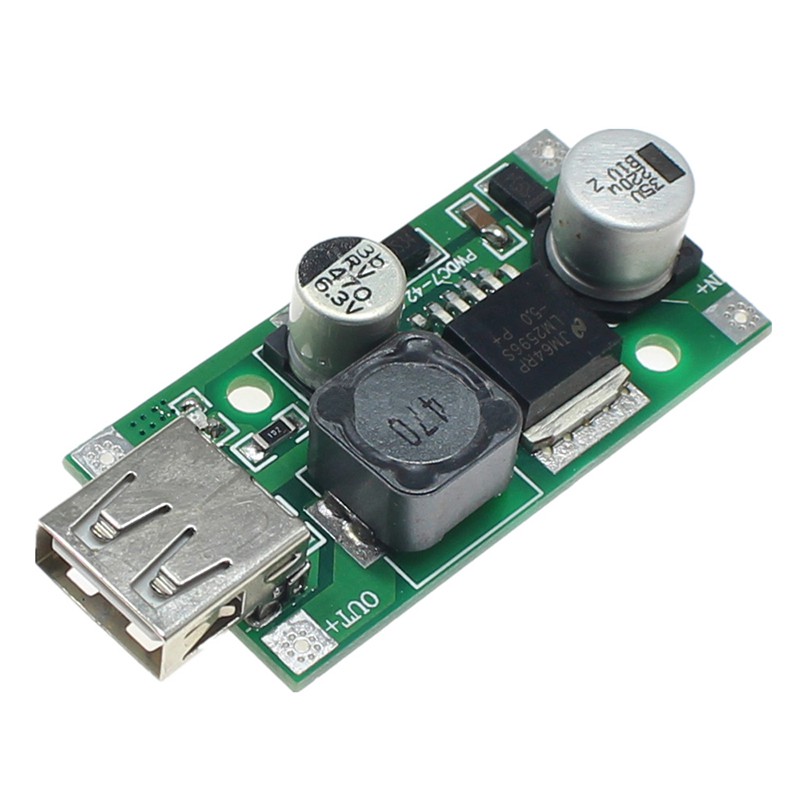 DC-DC 12V 24V to 5V USB Step Down Module Car Power Buck Module | Shopee ...