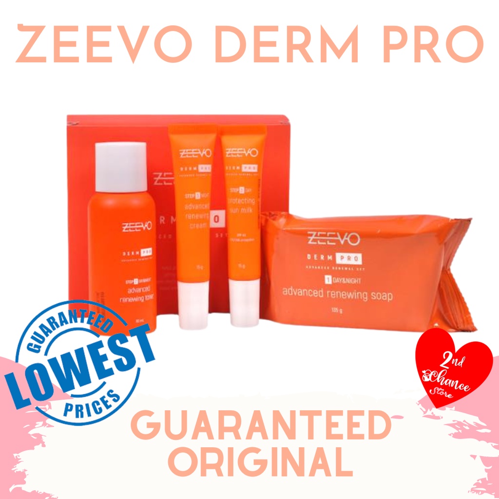 LEGIT ZEEVO DERM PRO | Safe and Effective Rejuvenating Set - COD ...