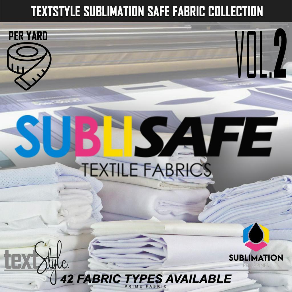 Textstyle (PER YARD) Sublimation Safe Fabric Collection Vol.2 | Shopee Philippines