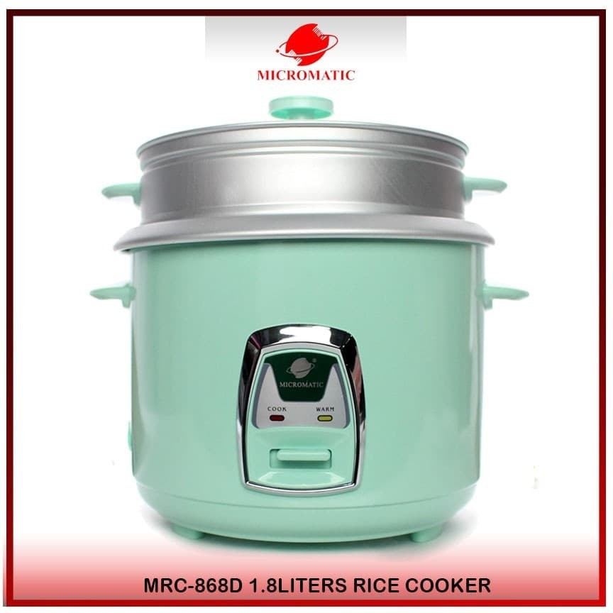 MICROMATIC 1.8Liters Rice Cooker MRC-868D | Shopee Philippines