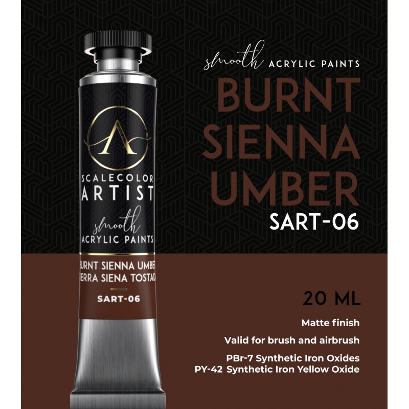 BURNT SIENNA UMBER Premium Grade Model Color Scale 75 | Shopee Philippines