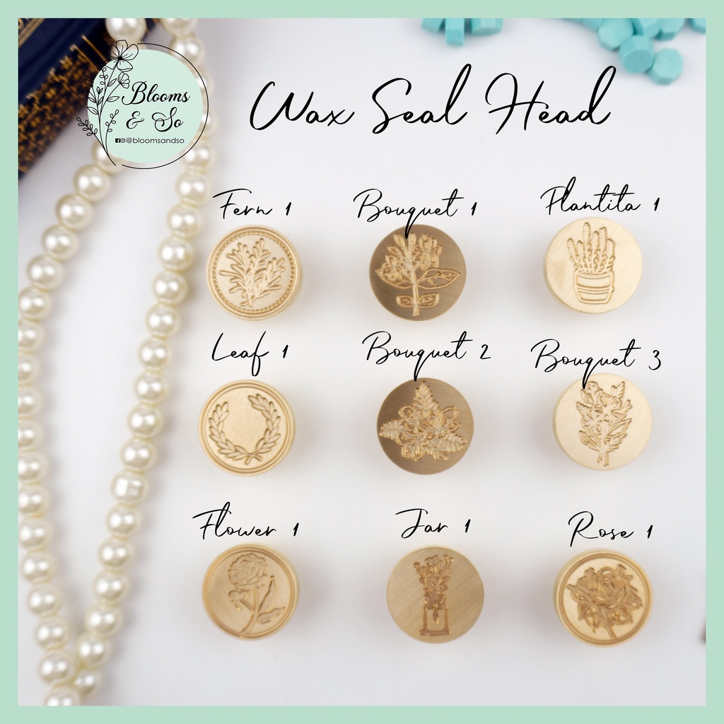 Wax Seal Stamp Heads 25mm | Shopee Philippines