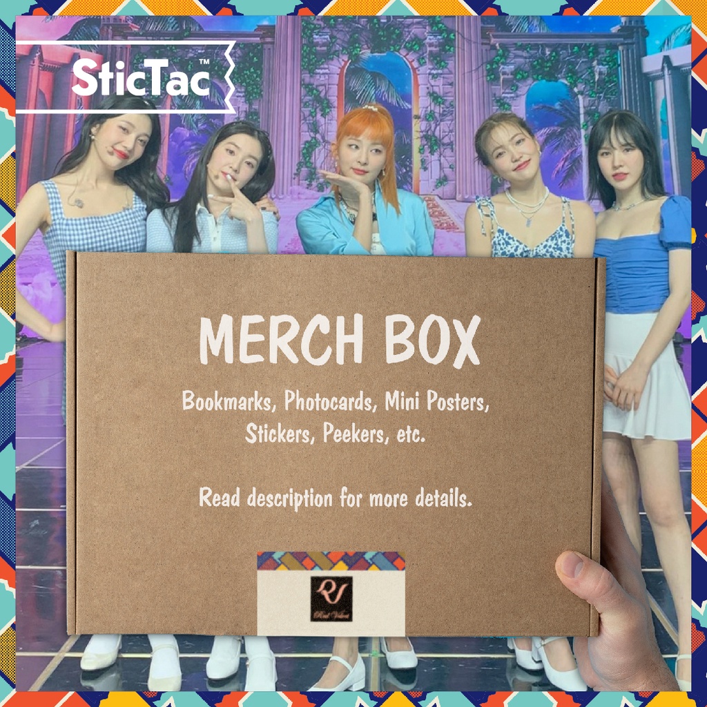 KPOP MERCHANDISE BOX - BTS TWICE BLACKPINK SEVENTEEN ENHYPEN RED VELVET ...