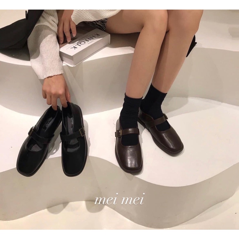 Happy shoe Feeling'S vintage - Soft Leather Shoes | Shopee Philippines