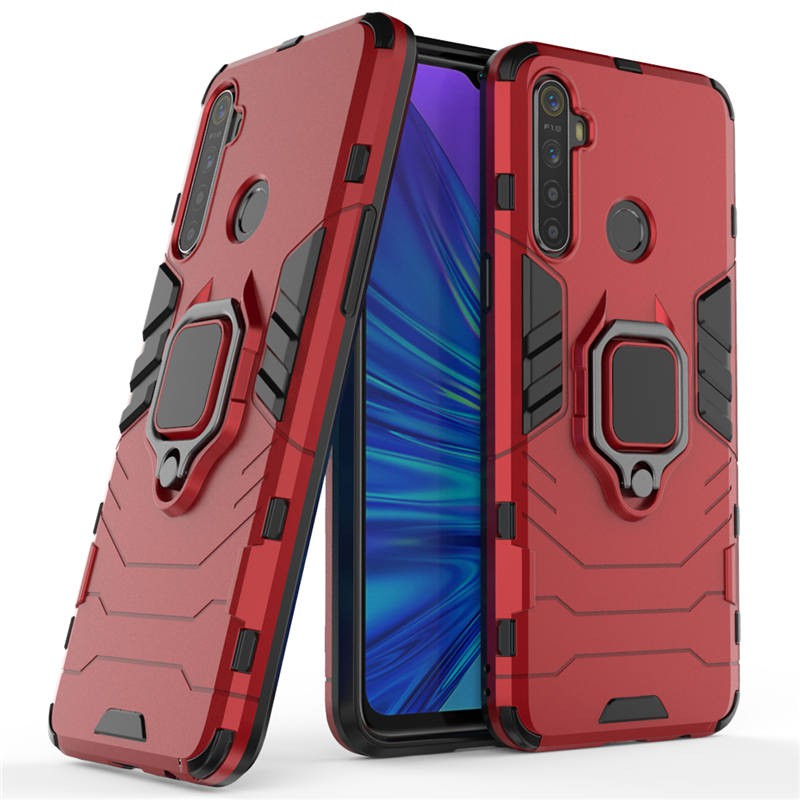 Hard Casing Realme C3 Case Shockproof Ring Bracket Back Cover OPPO ...