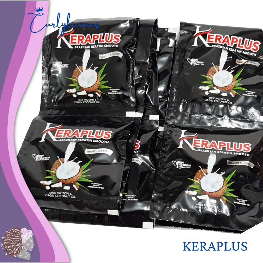 KERAPLUS Brazilian Keratin Smooth | Shopee Philippines
