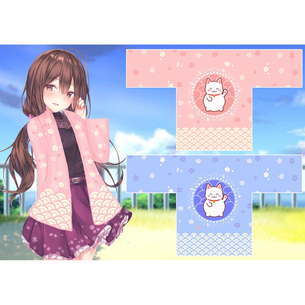 Haori Motive Cartoon MANEKI NEKO KAWAII | Shopee Philippines