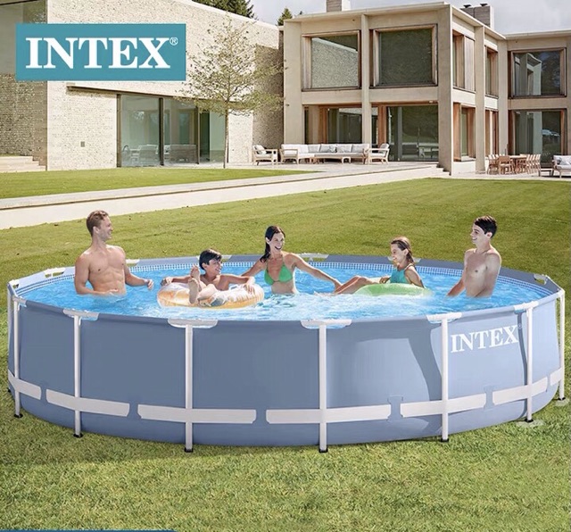 INTEX PRISM FRAME PREMIUM POOL SET /Filter | Shopee Philippines