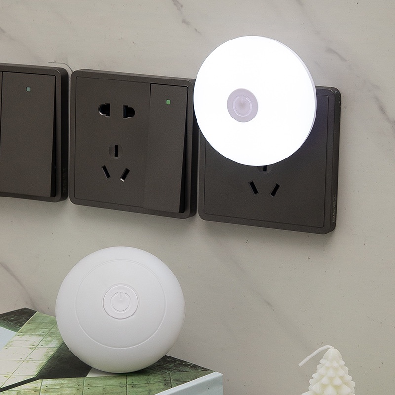 Wireless Adjustable Round Night Light LED Mini Light Stair wardrobe ...