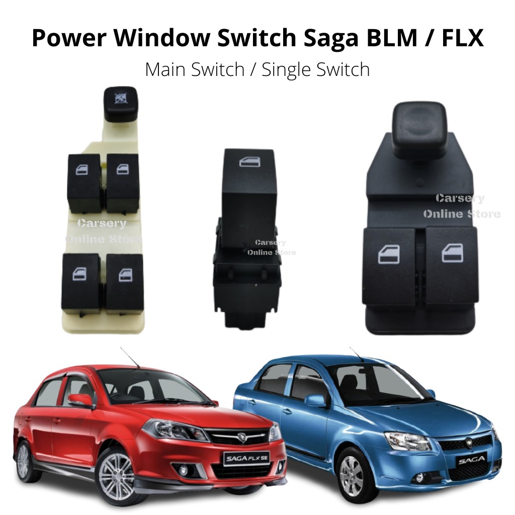Power Window Switch Saga BLM / FLX Main Window Switch Single Switch ...
