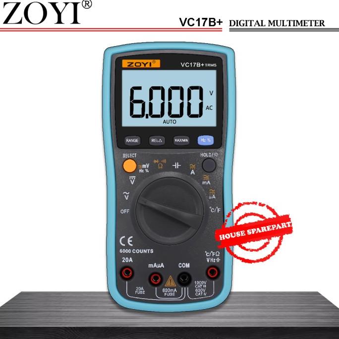 【New product】Zoyi VC17B+ Auto Multimeter Digital / Multimeter ...