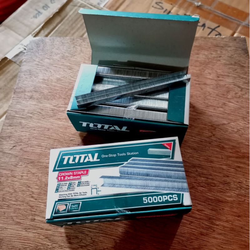 TOTAL CROWN STAPLE (Gun Tucker Staple) 11.2"X8mm | Shopee Philippines