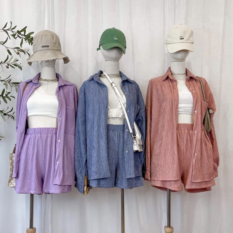 Niki Coords — Oversized Polo Set Terno Coordinates | Flair Clothing ...