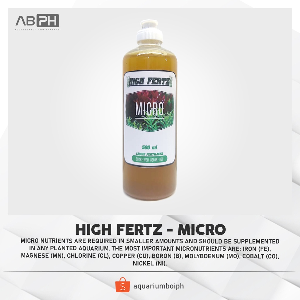 HIGH FERTZ for Aquarium | Shopee Philippines