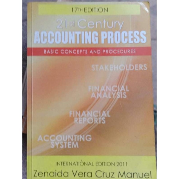 Accounting Process by Manuel | Shopee Philippines