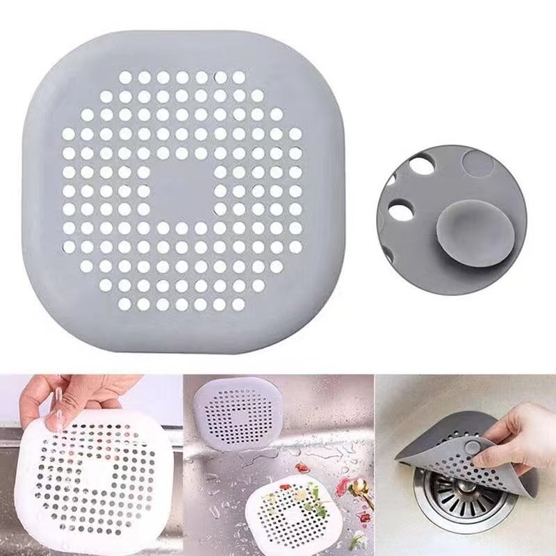 vita Silicone Sink Floor Drain Cover Household Sewer Screen Bathroom ...