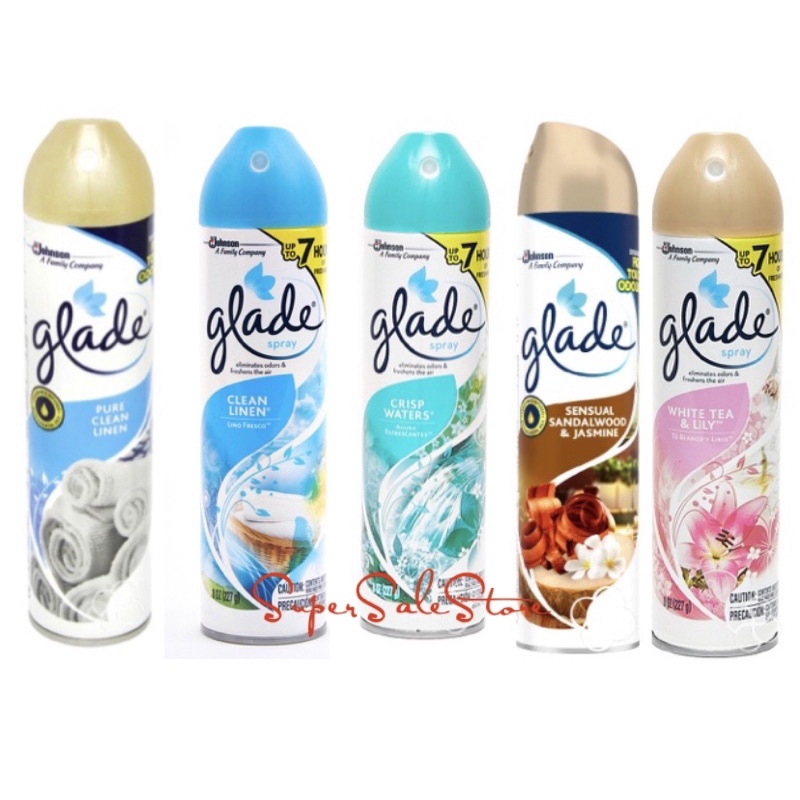 Glade Air Freshener Spray-Assorted Scent | Shopee Philippines
