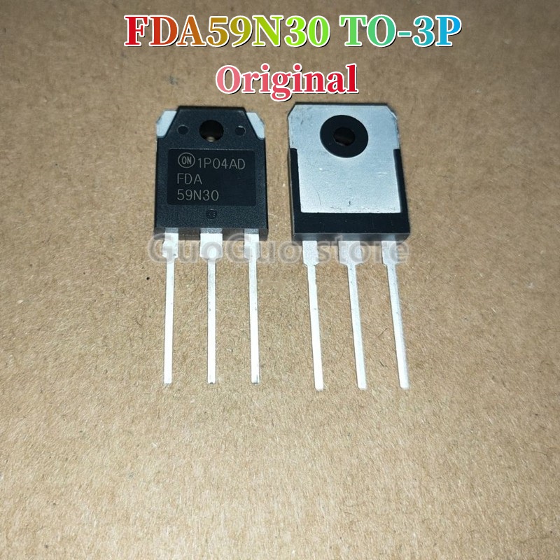 5pcs Original FDA59N30 TO-3P 59N30 TO3P 59A/300V N-channel MOSFET ...
