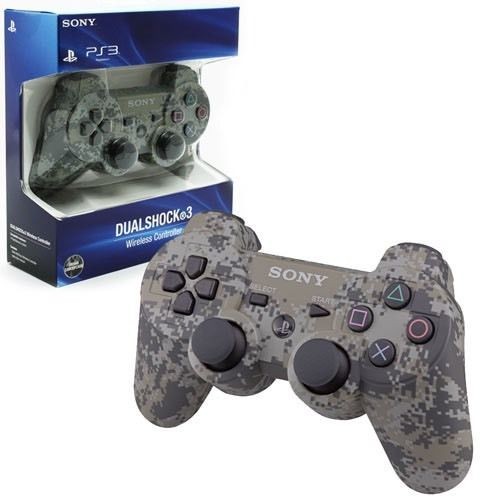 Six-Axis DualShock Wireless Controller PS3 Urban Camouflage free Ship ...