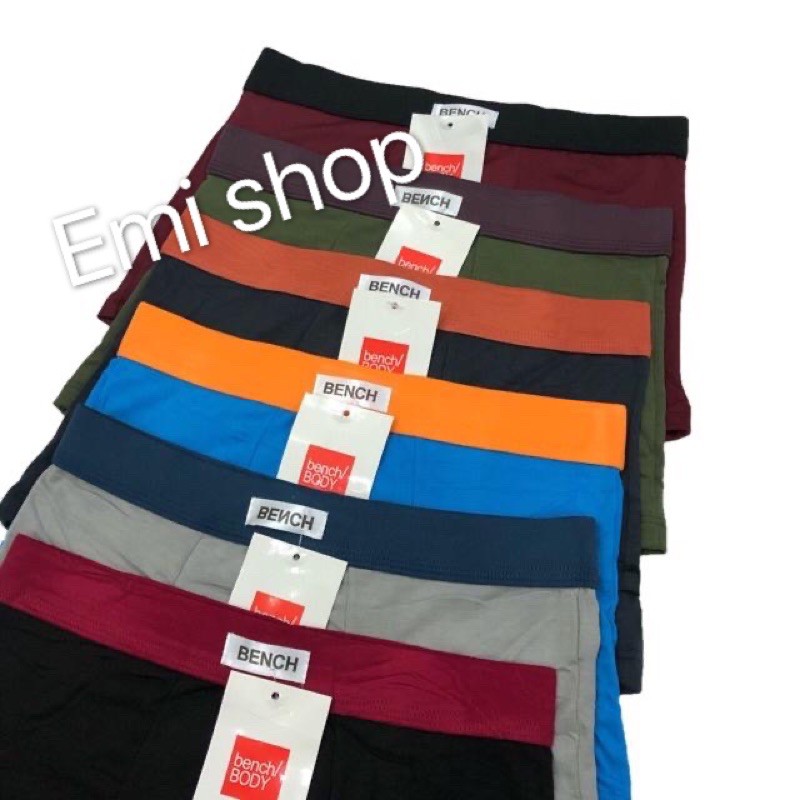 COD☑️6Pieces Bench Men's Boxer Brief Underwear Underpants | Shopee ...