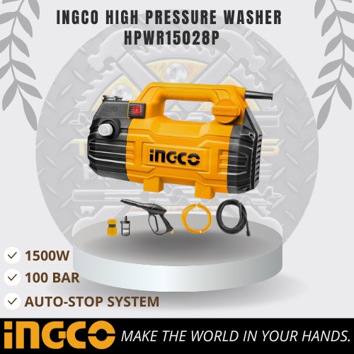 Ingco High Pressure Washer 1500W HPWR15028 * BN-PT BIÑAN | Shopee ...