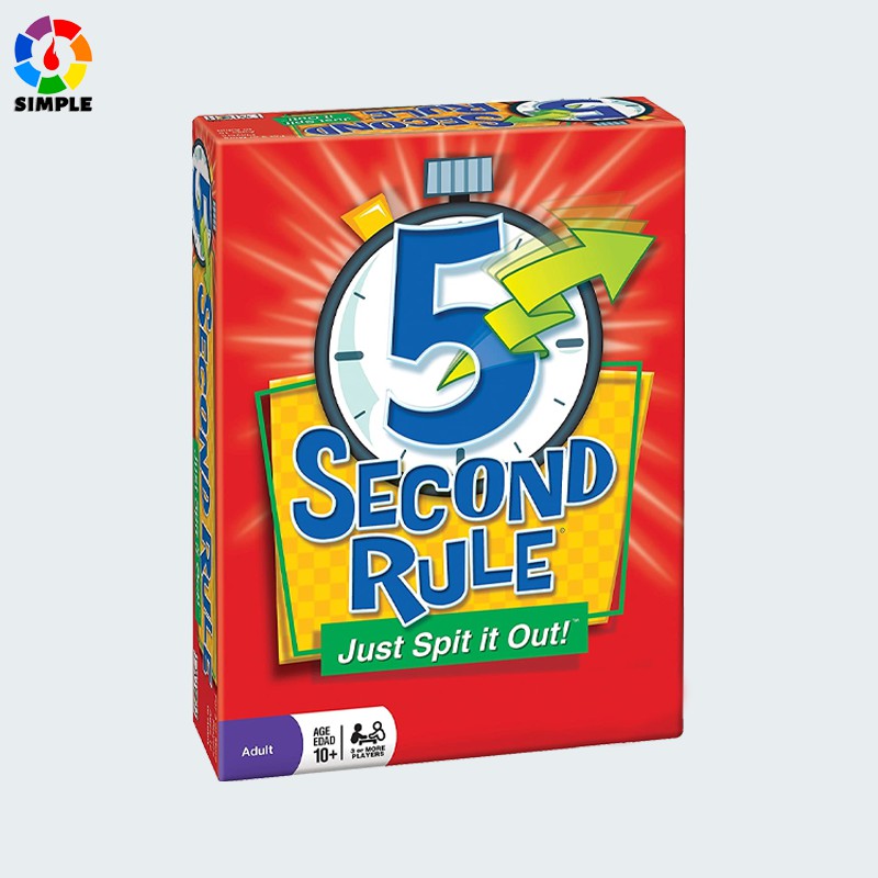 5 Second Rule Game （Card Game） | Shopee Philippines
