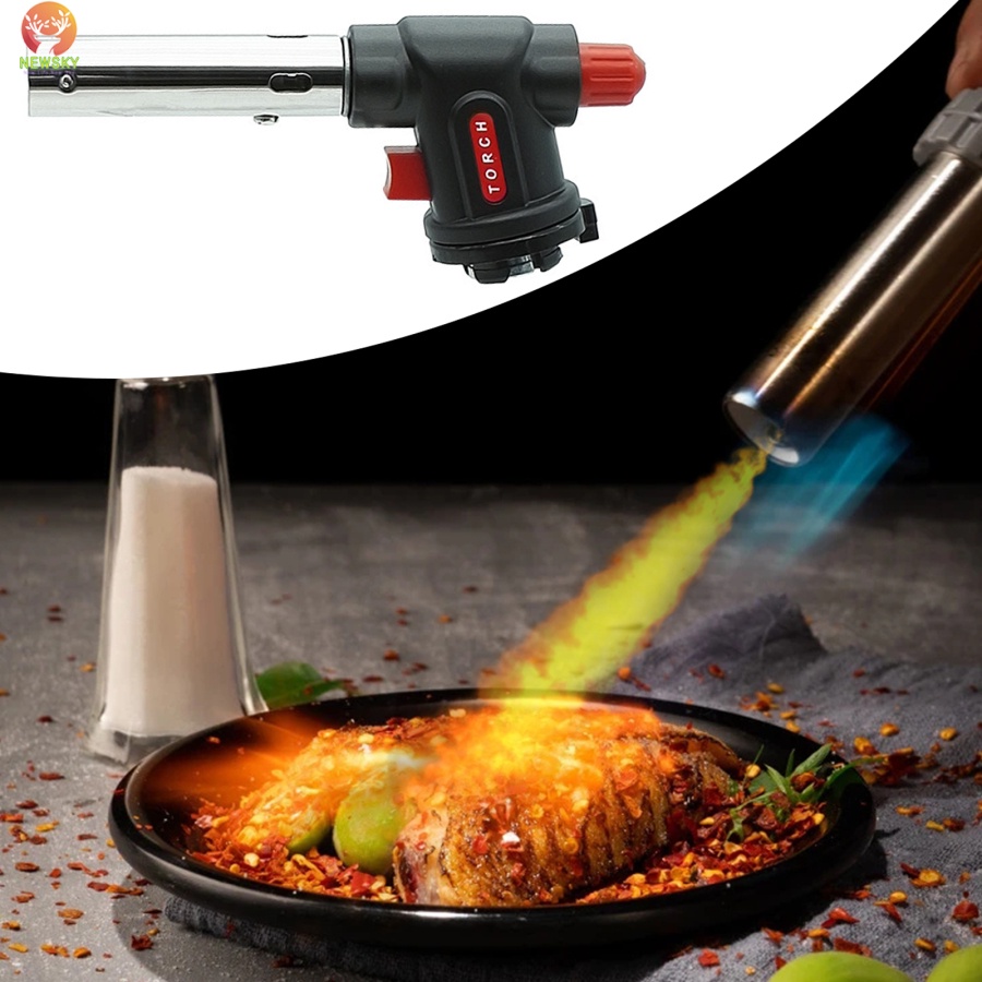 Portable Torch Burner Camping Welding Ignition Barbecue Butane Gas Flamethrower | Shopee Philippines