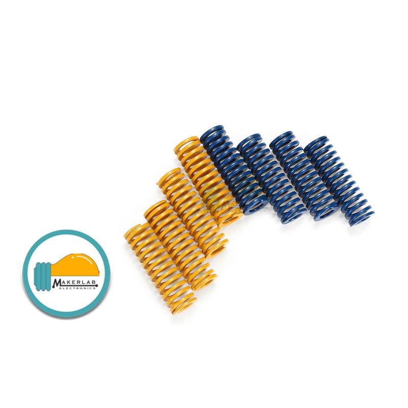 8x25mm Blue / Yellow Flat Hot Bed Leveling Level Spring / Extruder ...