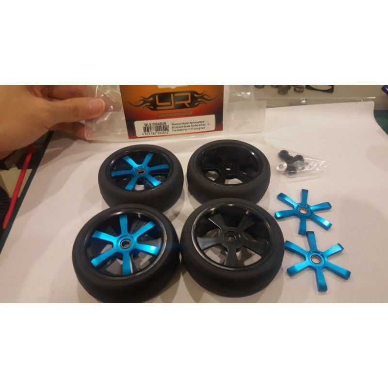 Original yeah racing onroad spinners mags and tires for 1/10 scale rc ...