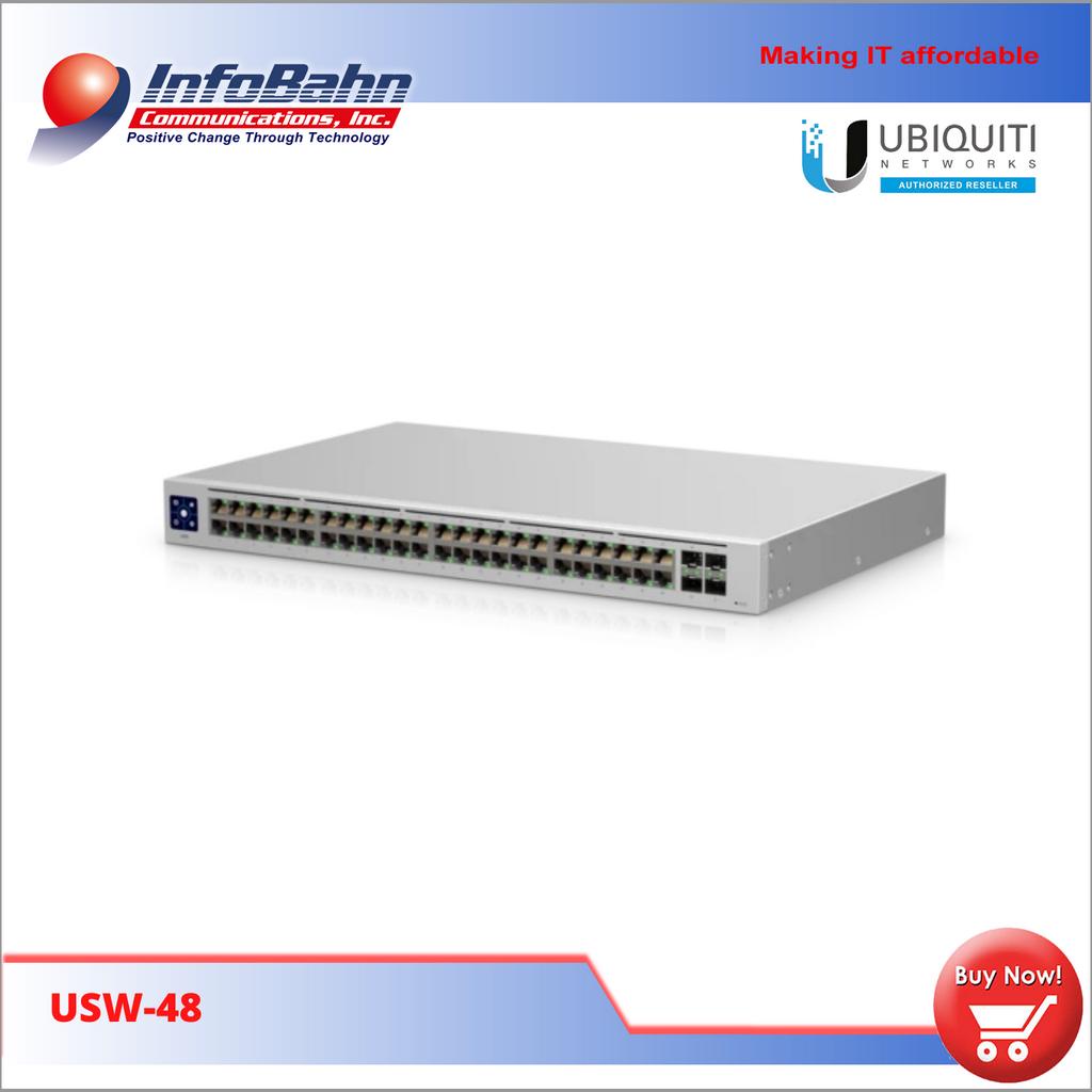 Ubiquiti Unifi 48 Port GB Switch with SFP (USW-48) UniFi Managed ...