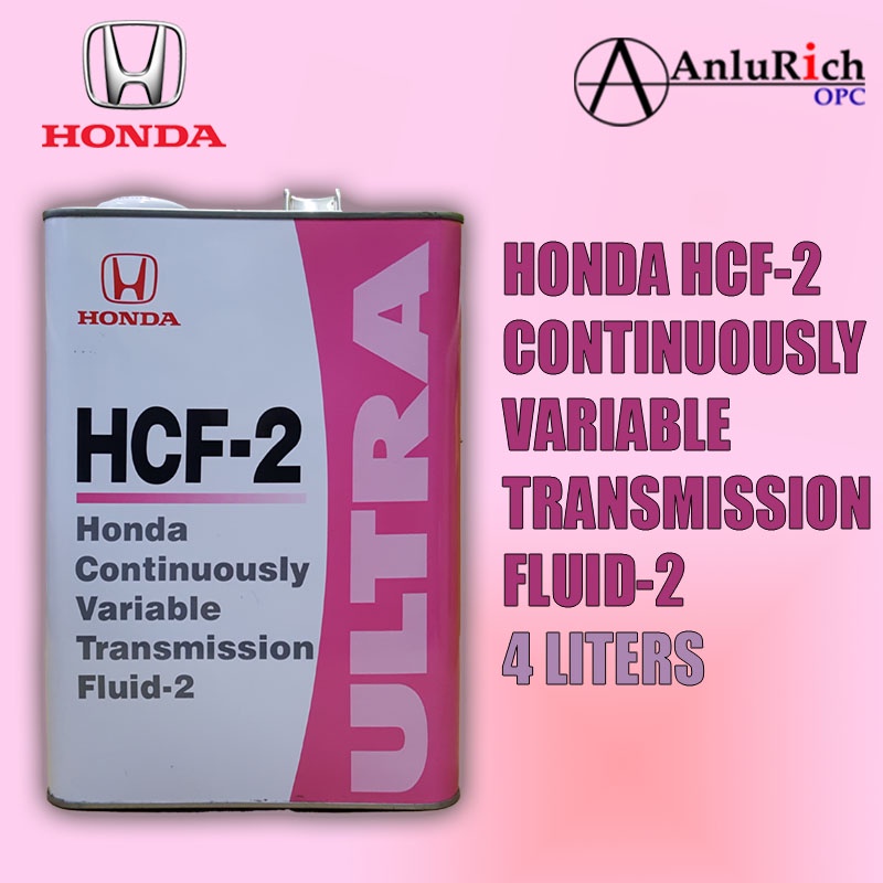Genuine Honda HCF-2 Continuously Variable Transmission Fluid-2 (CVTF-2) 4 Liters | Shopee ...