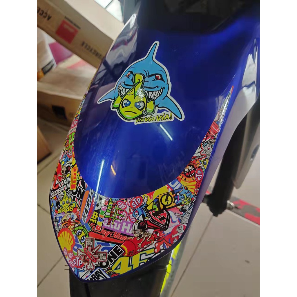 Mudguard Sticker NVX155/AEROX 155 Sticker Front Fender Sticker Boom ...