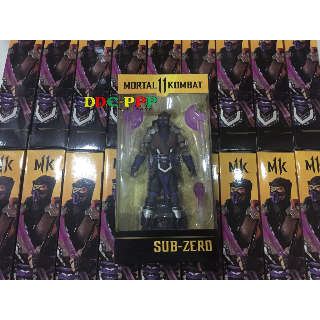 SUB-ZERO WINTER PURPLE - Mortal Kombat Series 5 by McFarlane Toys 7 ...
