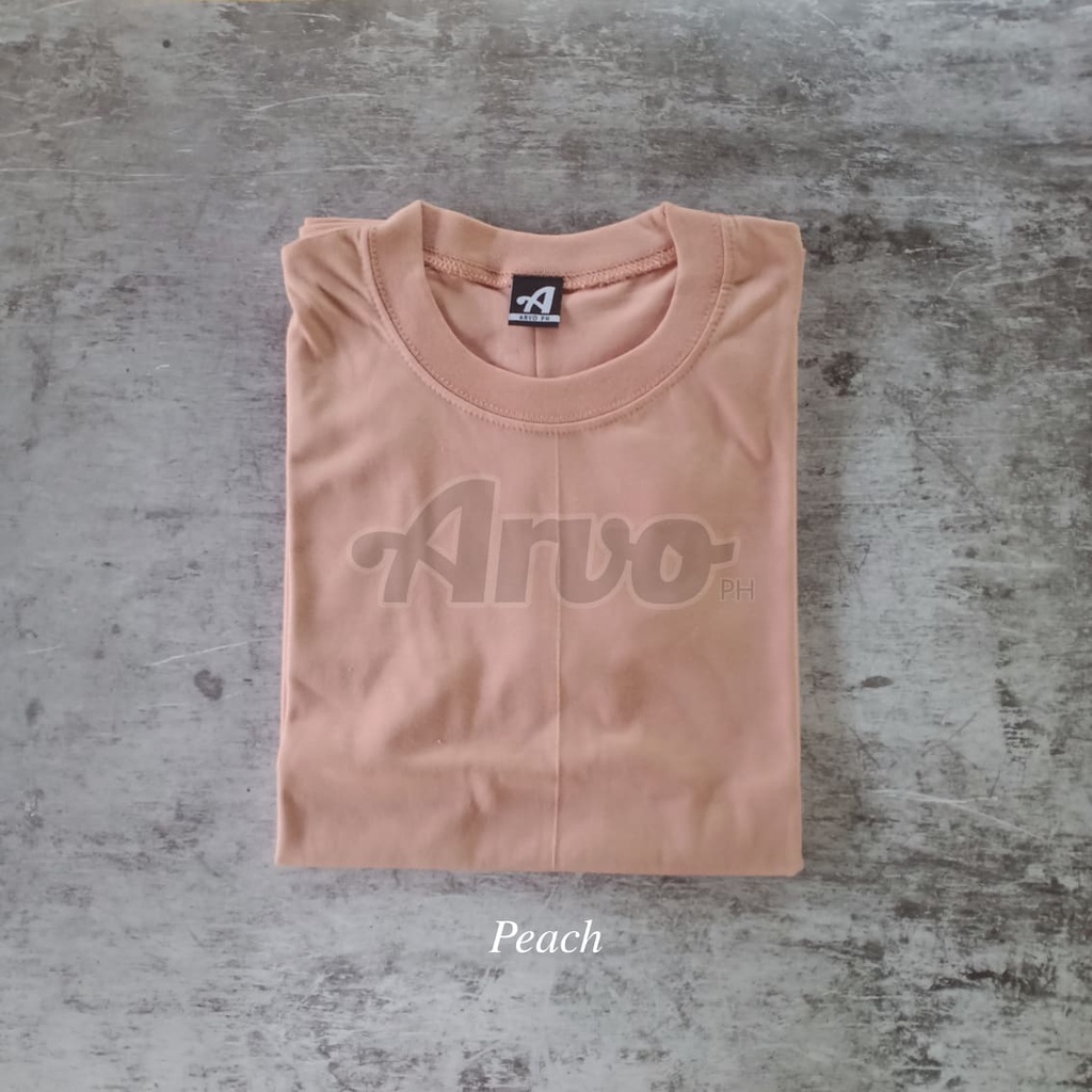 ARVO PH - Plus Size 3XL / 5XL Plain Tee Shirt | Shopee Philippines