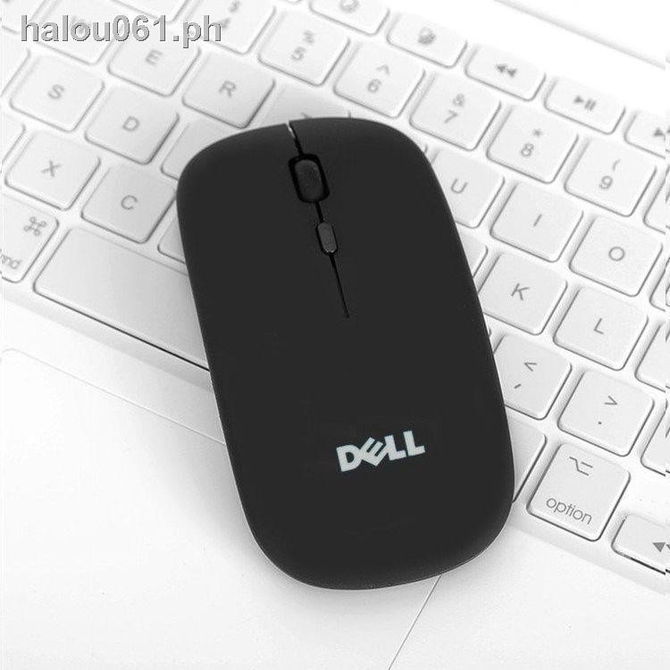 ready stock☽ ☇Dell wireless mouse rechargeable ultra-thin silent USB ...