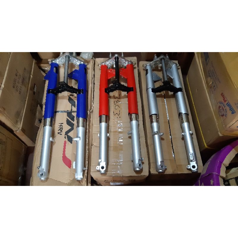 TMX 155 FRONT SHOCK ASSY with T-POST and BUTTERLY | Shopee Philippines