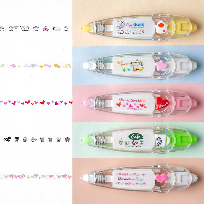 Kawaii 6mm*4m Correction Tapes Pressed Cute Accessories Lacy Hand ...