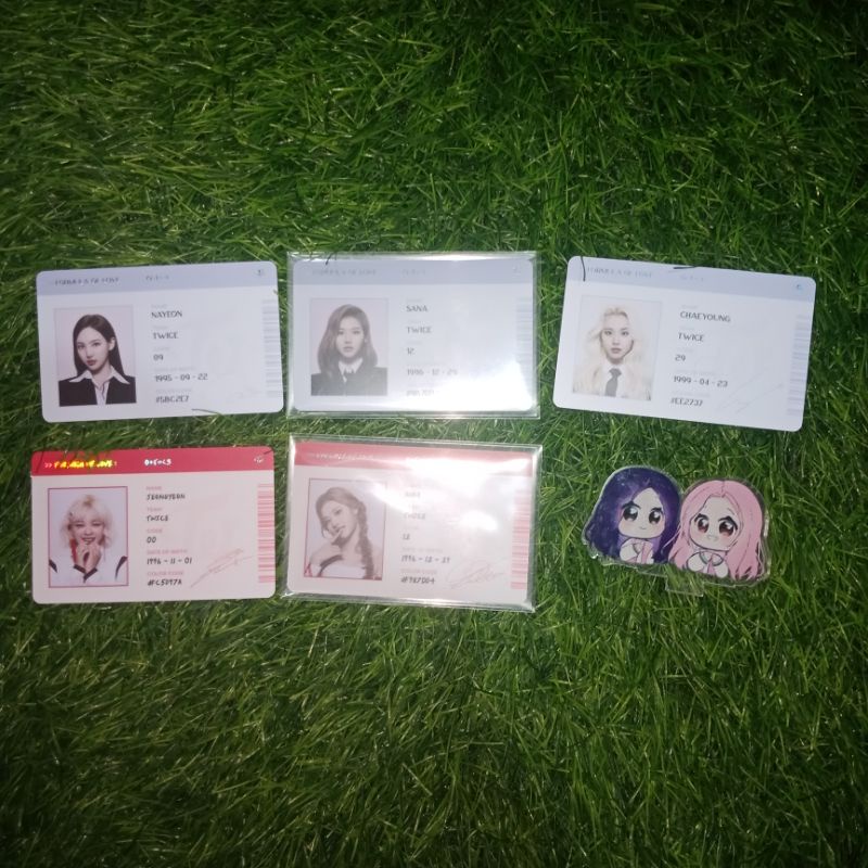 (OFFICIAL) Twice FORMULA OF LOVE ID CARD | Shopee Philippines
